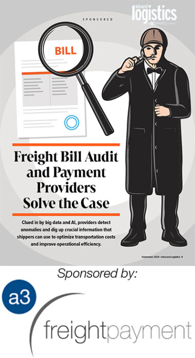 Freight Bill Audit and Payment - Inbound Logistics