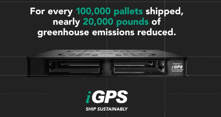 Greener Supply Chains with iGPS Plastic Pallets | iGPS Logistics ...